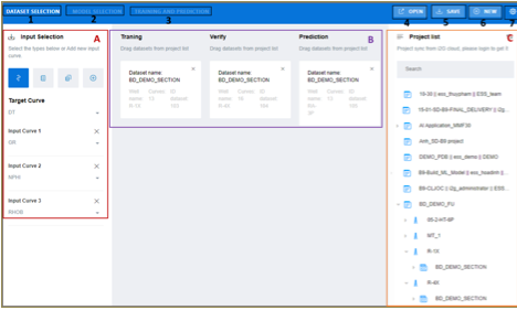Figure 23 ‑ 1 Interface of MachineLearning Toolkit app
